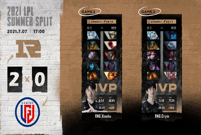 版本更新，RNG状态回暖秀翻LGD，脱离榜尾尴尬位置