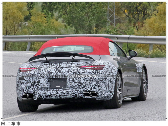 奔驰全新跑车实车街拍！入门搭2.0T，取代AMG GT，最快下月发布