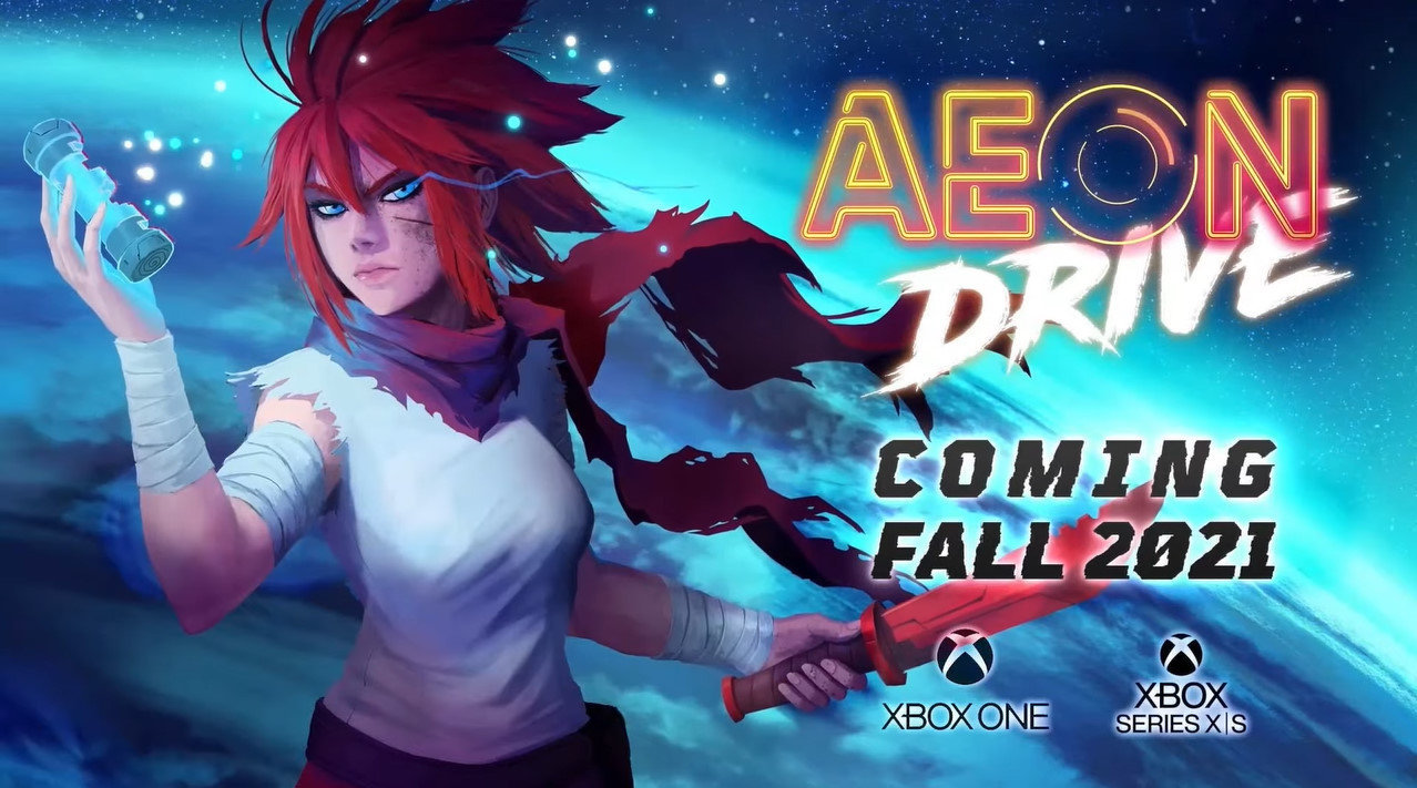 复古像素风格的横版过关游戏《Aeon Drive》……_新浪新闻