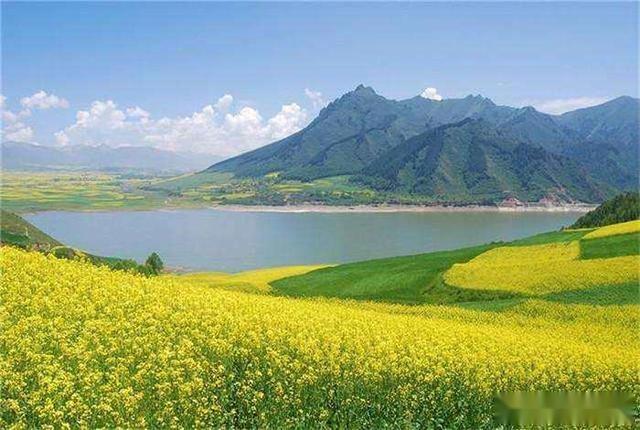中国最美彩虹故乡，雄伟的阿尼玛卿山，神奇的海晏金银滩 青海省 土族 青海 冰川 旅游 新浪新闻