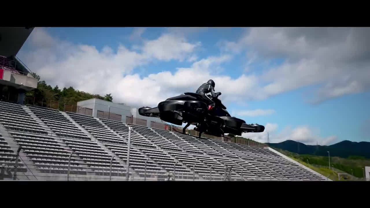 日本将于 2022 年正式推出可飞行摩托「XTURISMO」|新车计划|汽车视频_新浪新闻