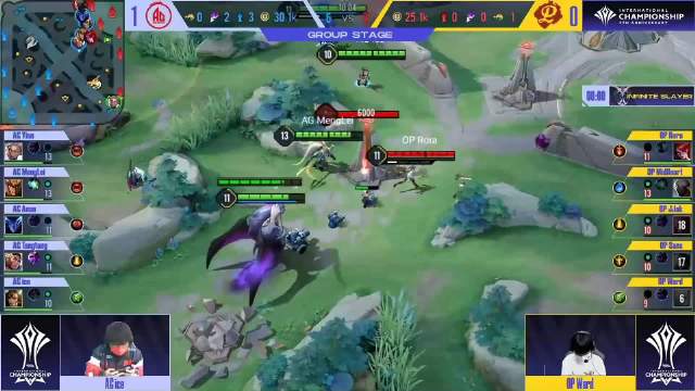 在今日AIC世界赛中，AG代表KPL迎战韩国战队OP……_新浪新闻