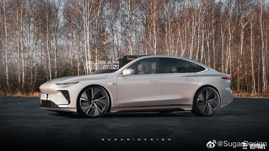 12月18日见 蔚来ET5渲染图曝光-新浪汽车