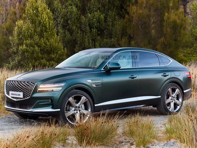 捷尼赛思GV80轿跑版！入门搭2.5T+8AT，内饰配置更加豪华-新浪汽车