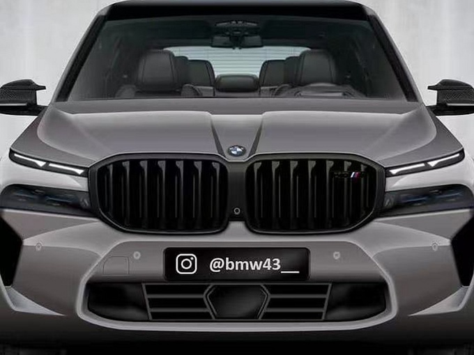 宝马全新“X7轿跑版”曝光！搭4.4T引擎，加装熏黑套件外观更运动