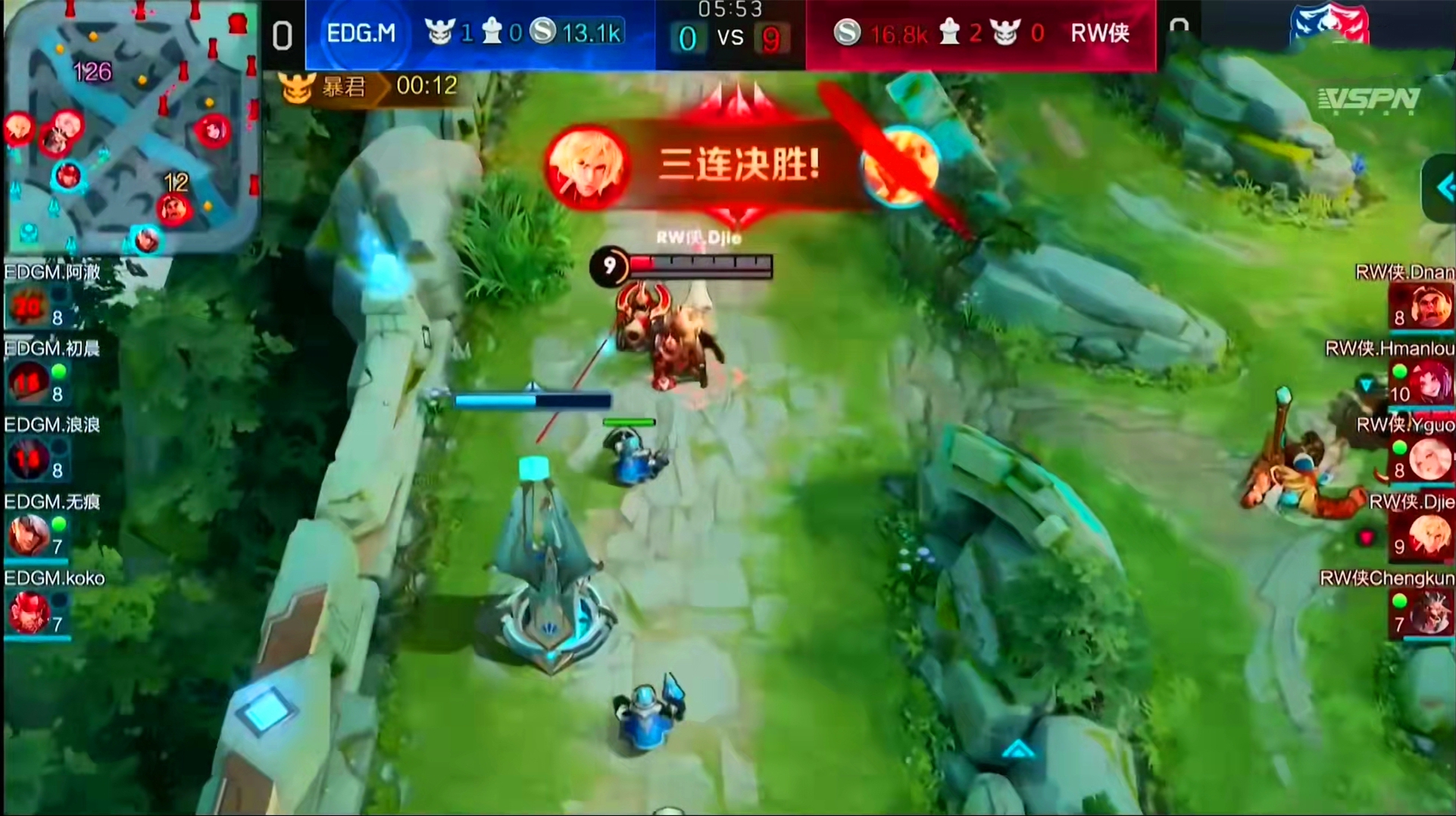 他曾是济南RW侠队史的最高峰，巅峰期的他一守四，击杀三人！