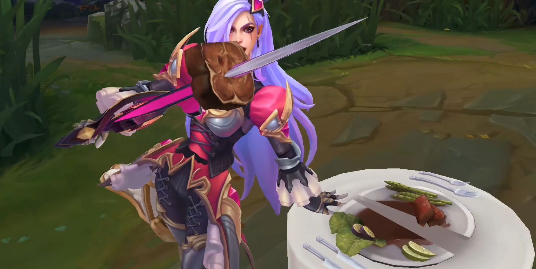 LOL细节设计最好的皮肤第一个全特效T2 画风有点恶心 有点顶不住