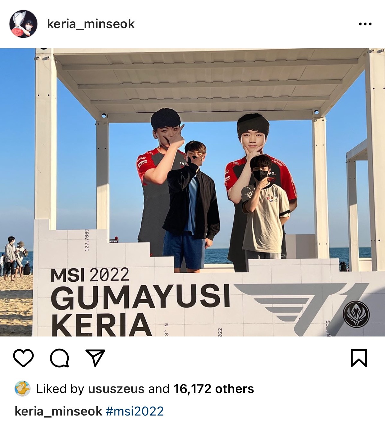 Keria更新INS动态：MSI2022|Keria_新浪新闻