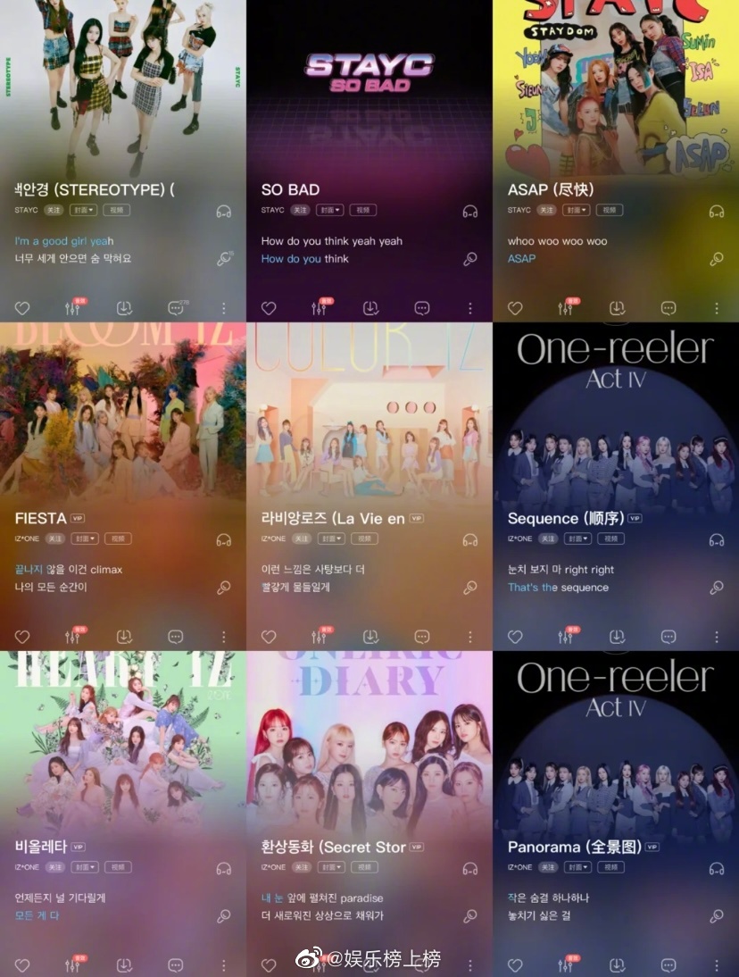 Kpop歌单分享🈶️哪首是你的最爱?