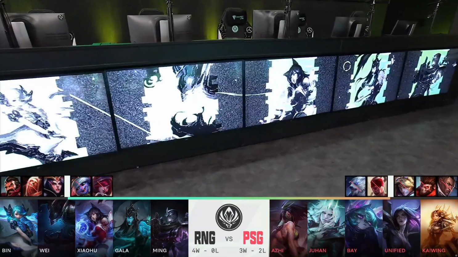 RNG重赛，14分钟不到，领先PSG一万经济，他们弱爆了