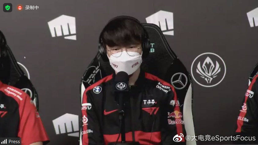 Faker：RNG当然是非常厉害的队伍……|Faker|rng|T1_新浪新闻
