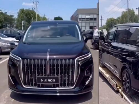 HM9还是HQ9？ 红旗全新MPV最新谍照曝光-新浪汽车