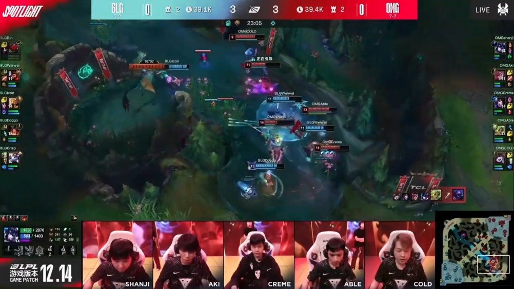 BLG vs OMG赛后麦克风|blg|weiwei|夏季赛_新浪新闻