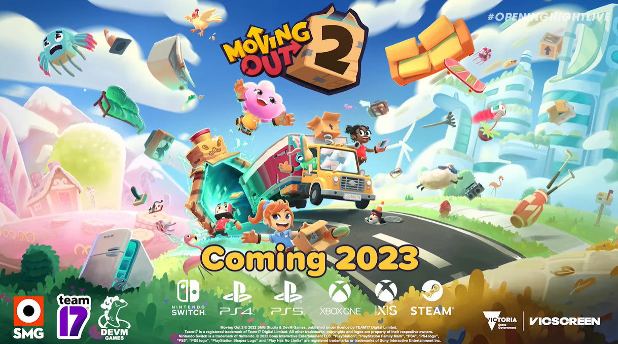 《胡闹搬家2》将于2023年推出，登陆PS4、PS5、XSX……|PS5|PS4|胡闹搬家2_新浪新闻