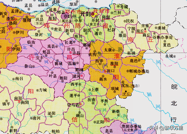 周口市的区划调整，河南省的第三大城市，为何有10个区县？