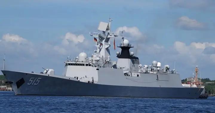 解放军联合演练，突遇外舰擅闯，054A强势驱离，不惧一切来犯之敌|054A|解放军|中国海军_新浪新闻