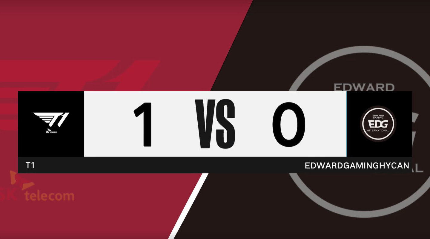 S12小组赛 赛事速看：T1 vs EDG|小组赛|edg|T1_新浪新闻