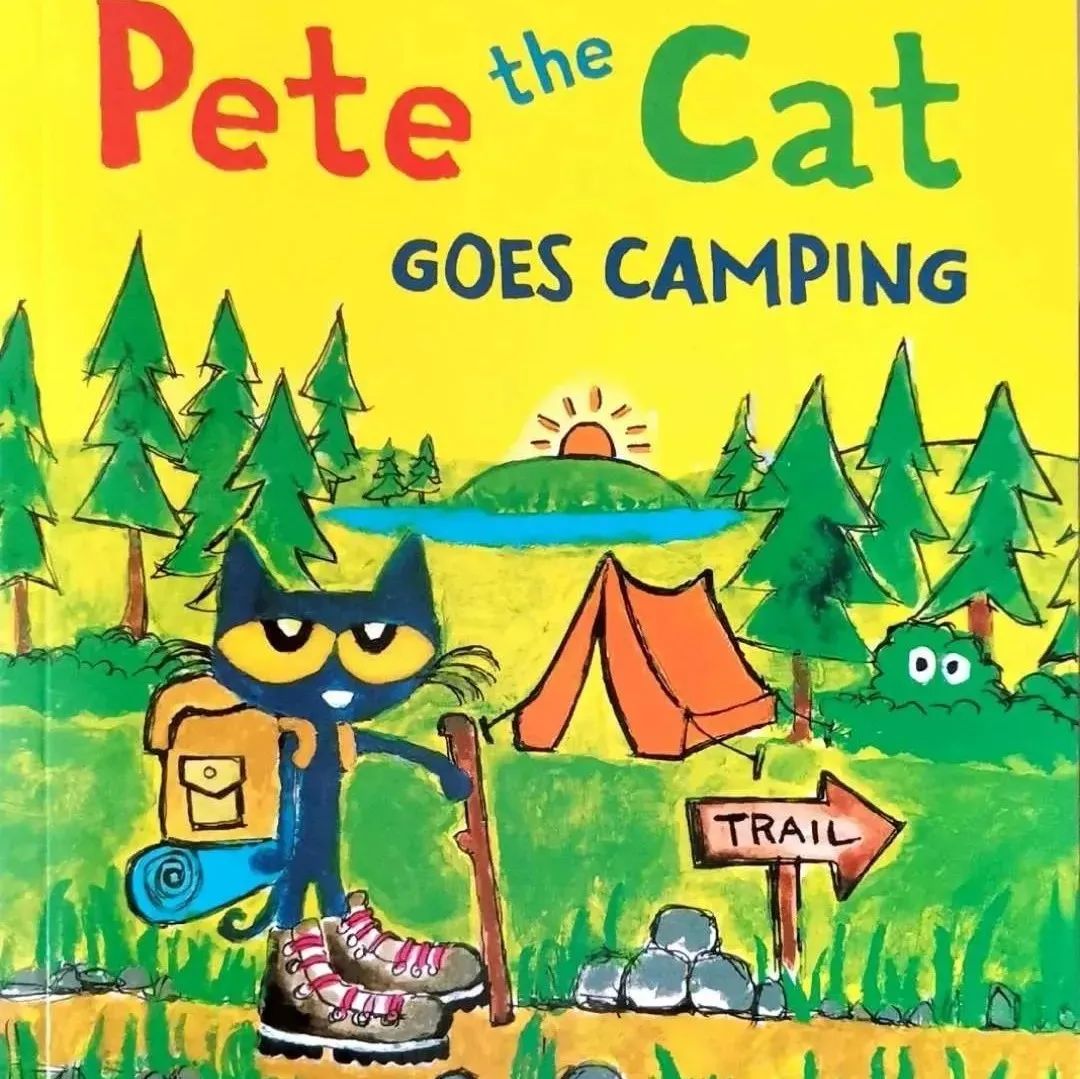 【英文有声绘本】 Pete the Cat Goes Camping 皮特猫去野营|皮特|猫_新浪新闻