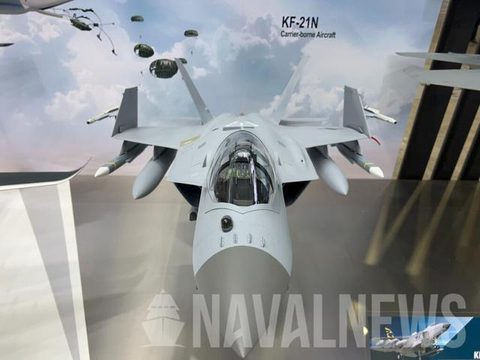 韩国4.5代舰载战斗机KF-21N|舰载战斗机|韩国|空军_新浪新闻