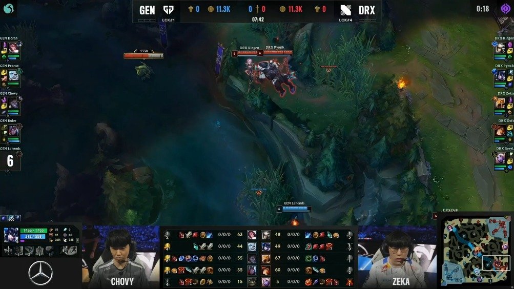 S12半决赛：GEN vs DRX|青钢影|Kingen|英雄联盟_新浪新闻