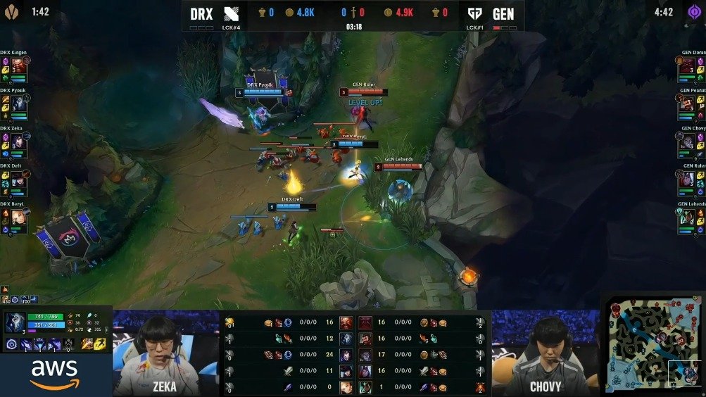 S12半决赛：GEN 1-0 DRX|拉克丝|Ruler_新浪新闻