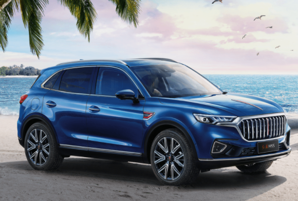 红旗HS6实车谍照曝光 外观采用全新设计语言 又一爆款？-新浪汽车