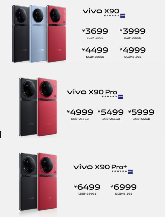 “蔡司影像 超越想象”vivo X90系列发布 售价3699元起|vivo|蔡司_新浪新闻