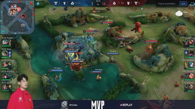 今天广州TTG对战XYG的第一局比赛……|羲和|张飞|MVP_新浪新闻