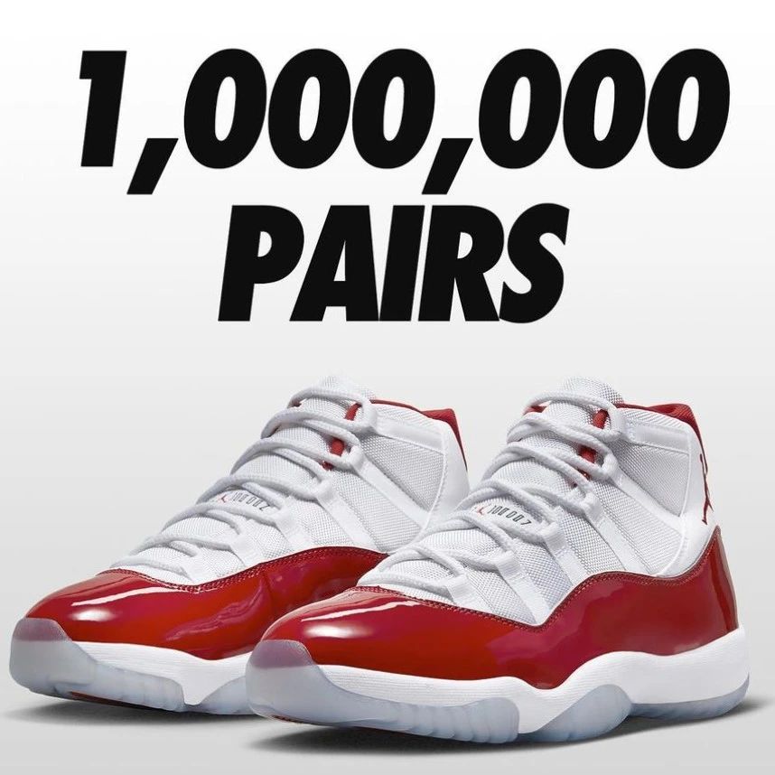 100万货量！AJ11「樱桃」Snkrs还没发售，就进奥莱，提前崩盘？|奥莱_新浪新闻