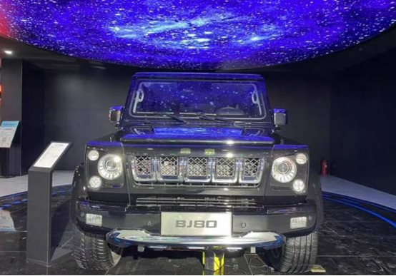 细节升级，2023款北京BJ80亮相2022广州车展