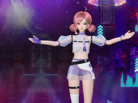 你好2023！AI虚拟歌手Luya献唱广西卫视元旦特别节目|铠甲|广西卫视|音色_新浪新闻