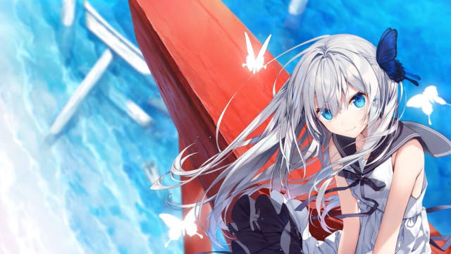 Frontwing新作，视觉小说『GINKA』首个PV……_新浪新闻