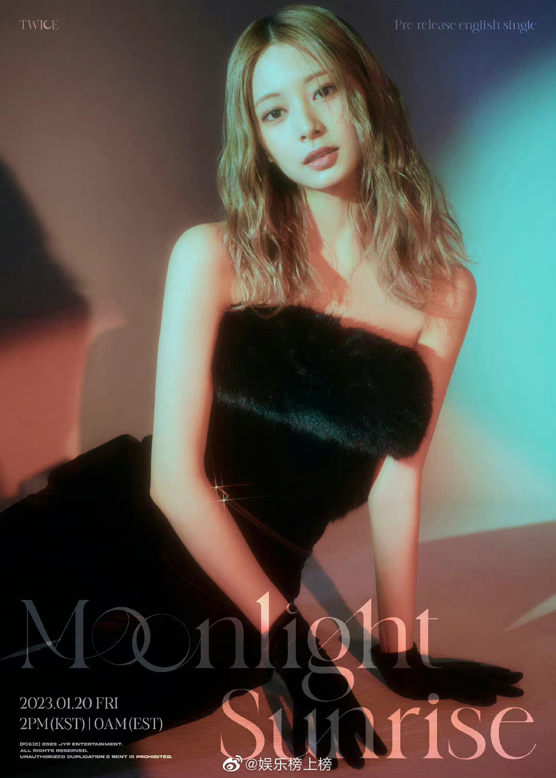 TWICE最新回归单曲"MOONLIGHT SUNRISE"团体预告图……