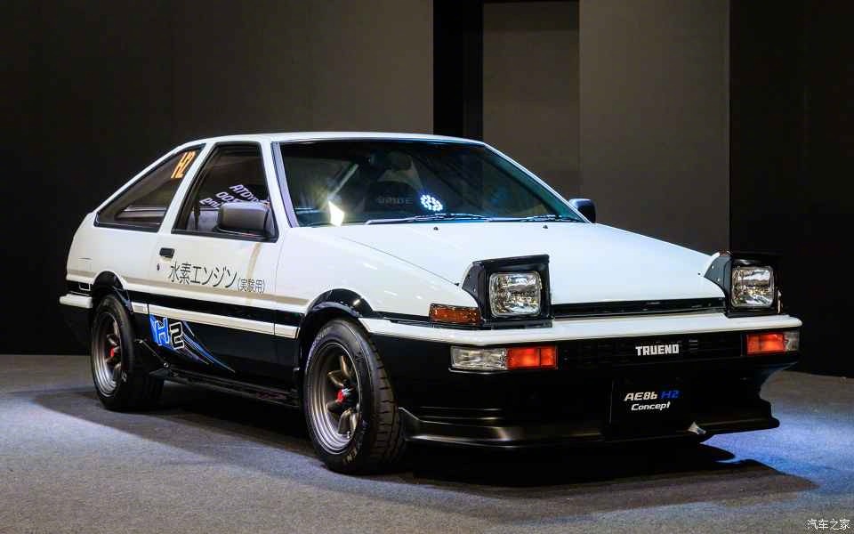 秋名山再战十年!丰田AE86新能源动力概念车亮相东京改装展