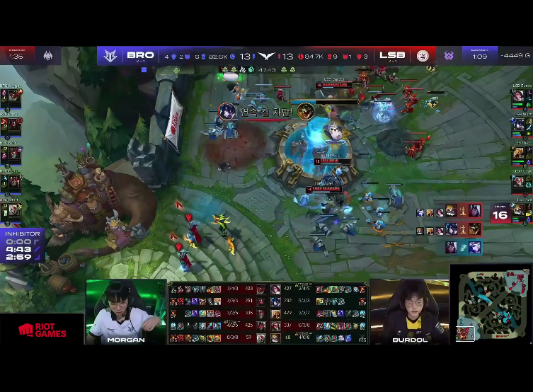 2023LCK春季赛BRO 1-1 LSB