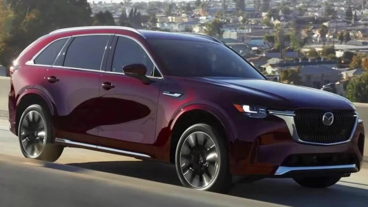 马自达CX-90曝光！3.3T六缸动力，还看大众途昂？|汽车资讯|25-35万suv|大众_新浪新闻