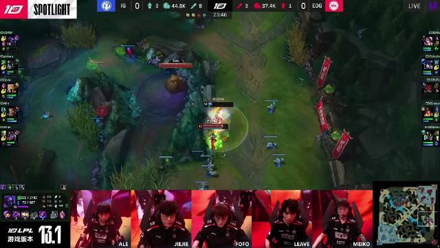 2023LPL春季赛 IG vs EDG赛后麦克风|春季赛|ig|edg_新浪新闻
