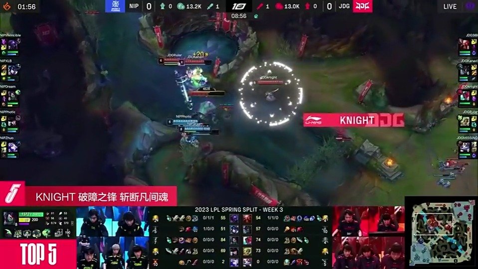 今日英雄联盟赛事官方公布2023LPL春季赛常规赛W3D4每日TOP5……|春季赛|英雄联盟_新浪新闻