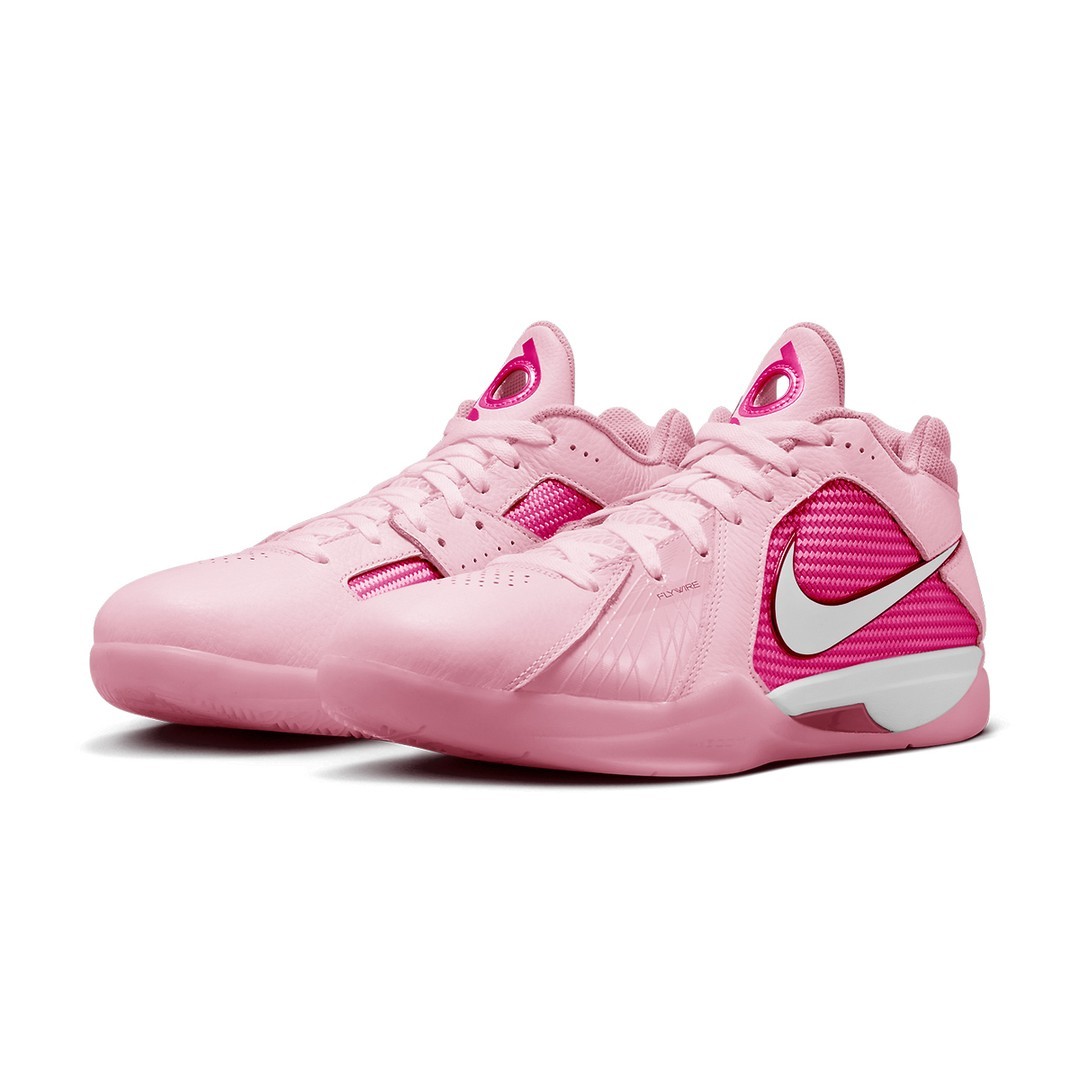 NIKE KD 3 “AUNT PEARL”👀👟 KD3「抗乳腺癌」配色……|乳腺癌|复刻|杜兰特_新浪新闻