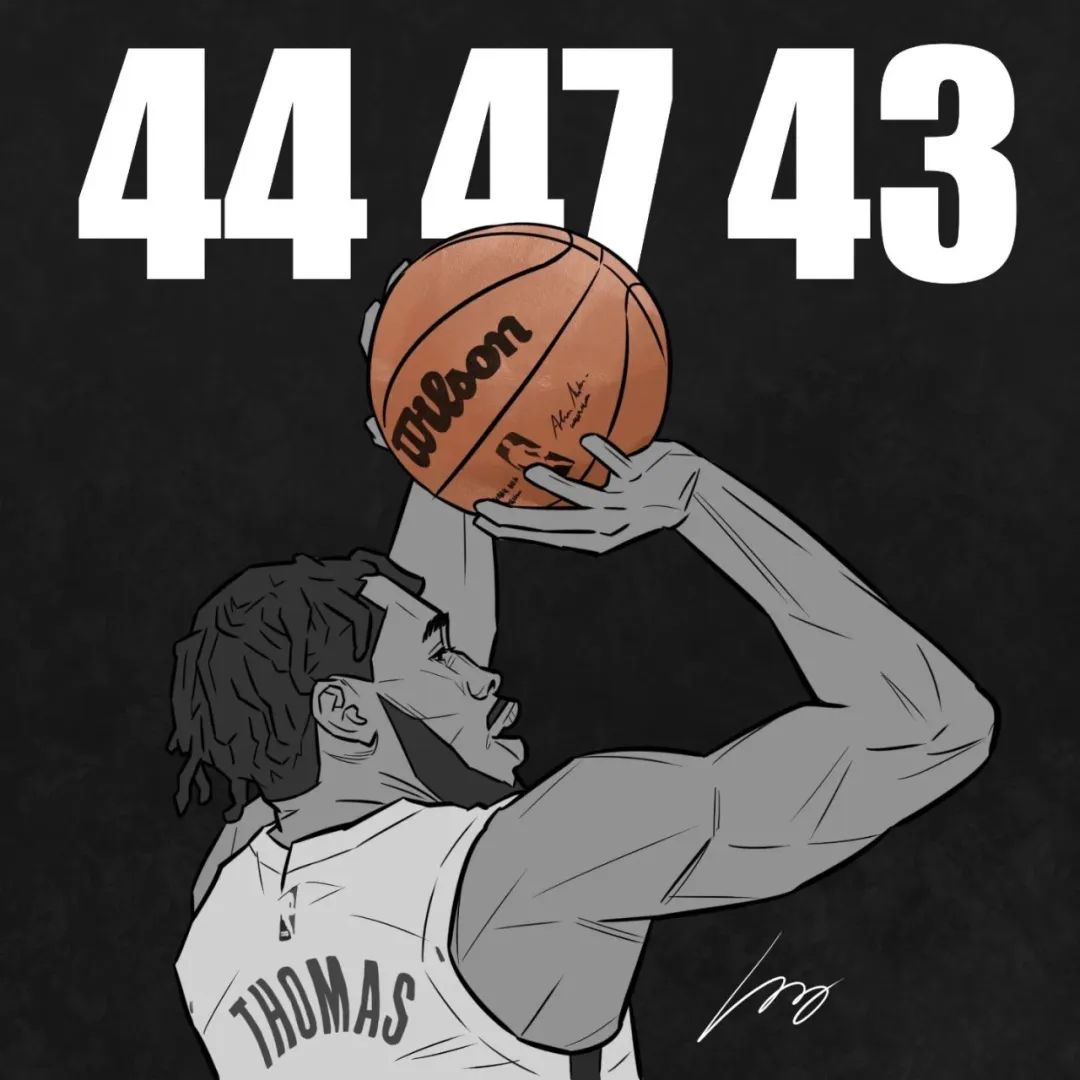 44+47+43！欧文一走！他刷爆纪录