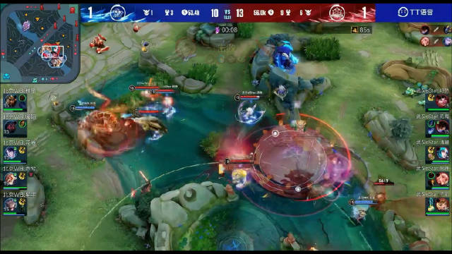 北京WB对战武汉eStarPro的第三局比赛中……|北京|eStar|武汉eStarPro_新浪新闻