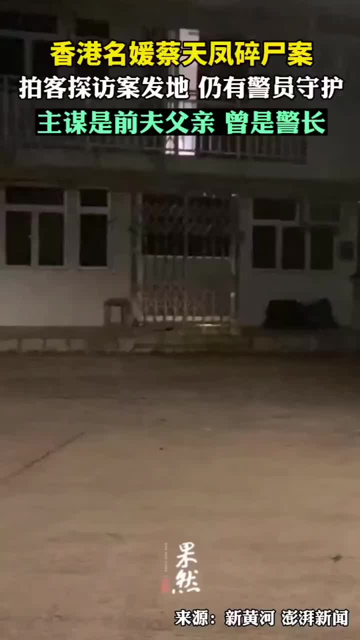 香港名媛蔡天凤碎尸案:主谋是其前夫父亲,曾是警长 香港 碎尸案 新浪新闻