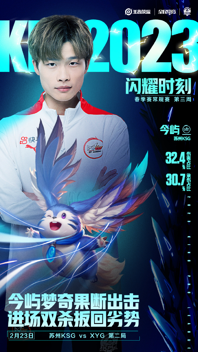 2023KPL春季赛常规赛第三周闪耀时刻----苏州KSG