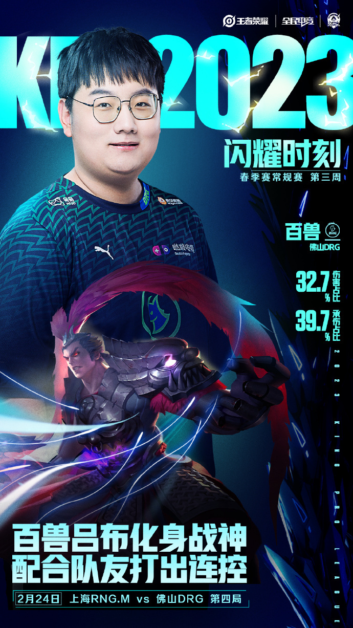 2023KPL春季赛常规赛第三周闪耀时刻----佛山DRG