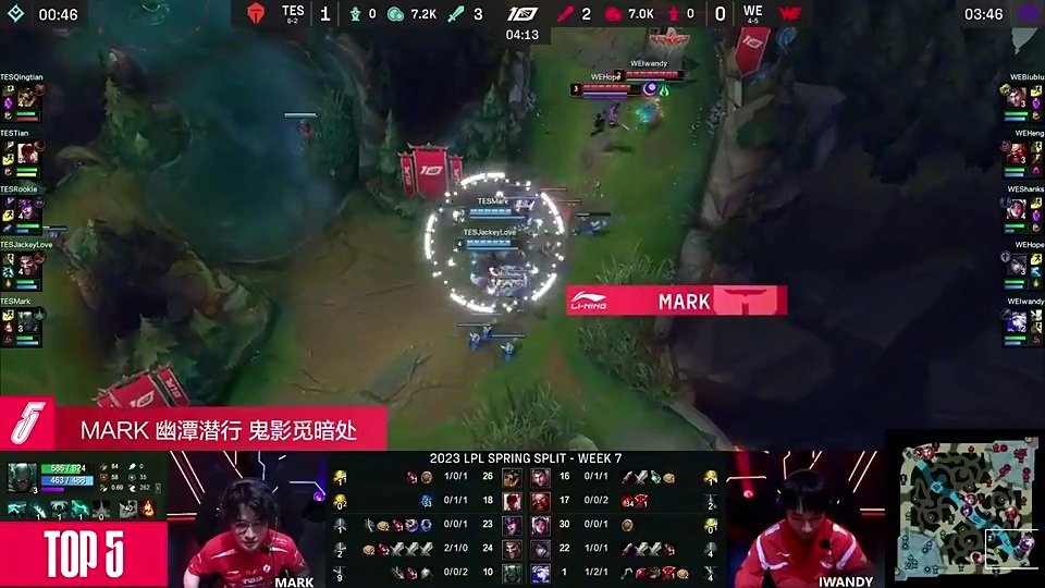 今日英雄联盟赛事官方公布2023LPL春季赛常规赛W7D2每日TOP5……|LPL春季赛|春季赛|英雄联盟_新浪新闻