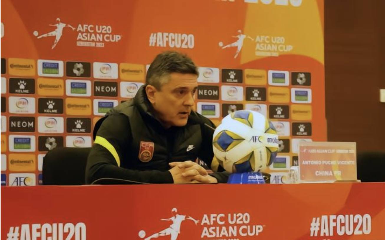 今晚18点，U20亚洲杯中国队vs日本队，少输当赢取得进球就行