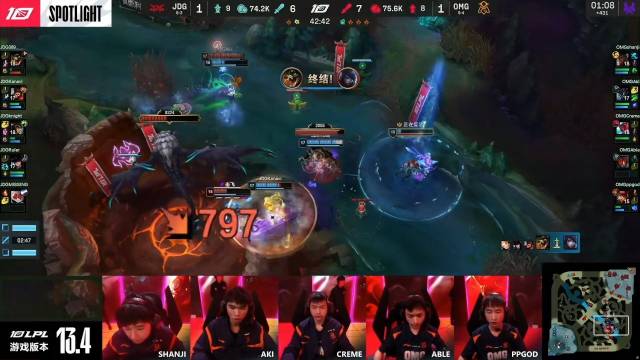 2023LPL春季赛W7D7：JDG 1-2 OMG|春季赛|jdg_新浪新闻