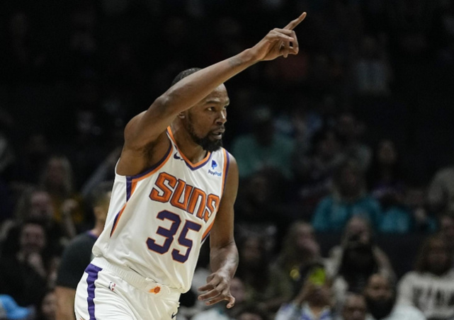 死神降临！杜兰特完成太阳首秀，贡献23分6板，四巨头唯保罗拉了