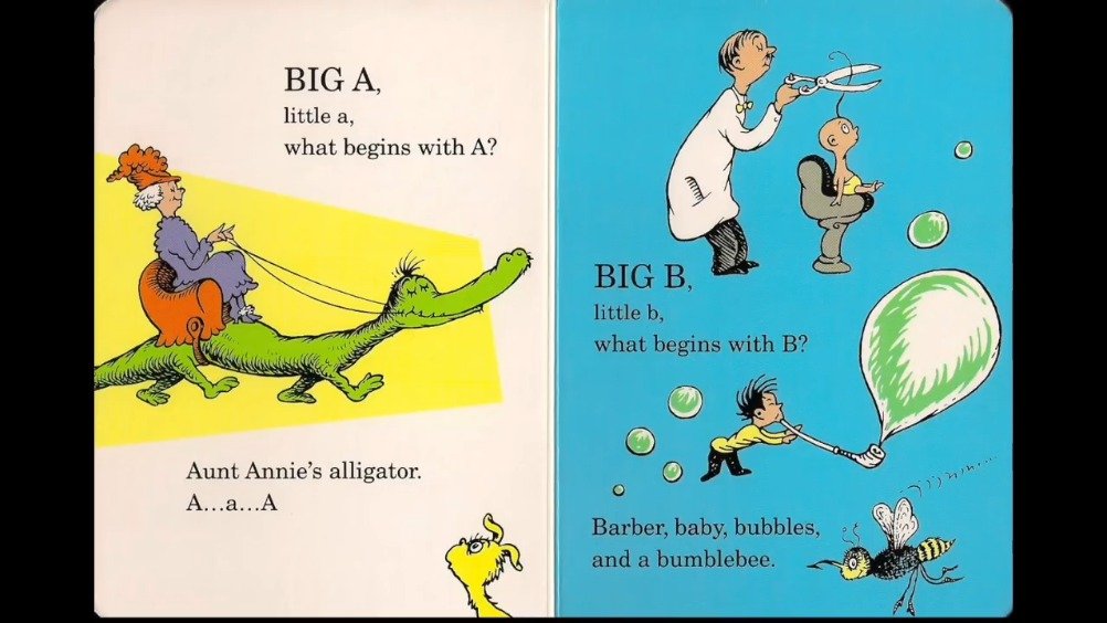 英语启蒙+Dr. Seuss's ABC- An Amazing Alphabet Book!_新浪新闻