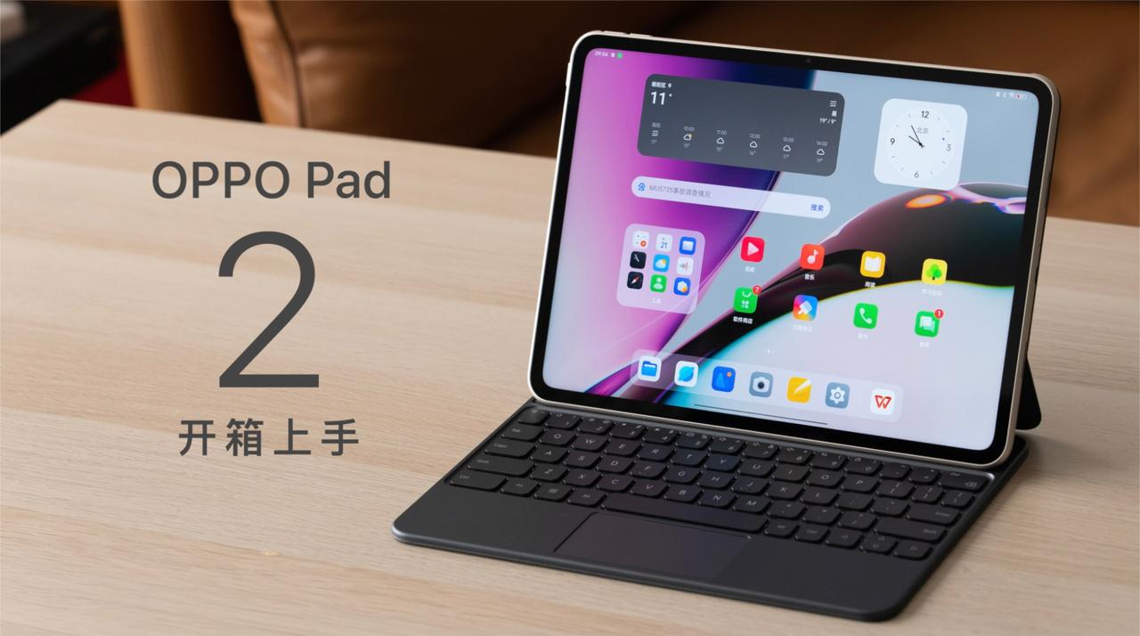 OPPO Pad 2 开箱：全新屏幕比例，触控板手势更丰富|OPPO_新浪新闻